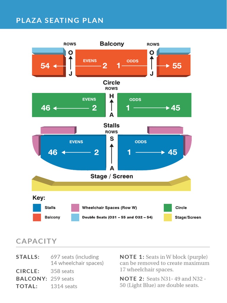 The Stockport Plaza Theatre Seating Plan | PDF