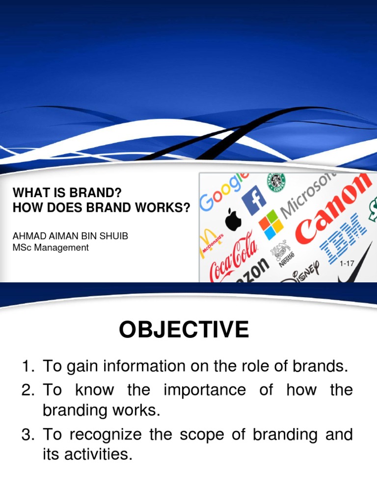 Presentation - Brand and Branding | PDF | Brand Management | Brand