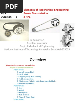 Power Transmission Engineering