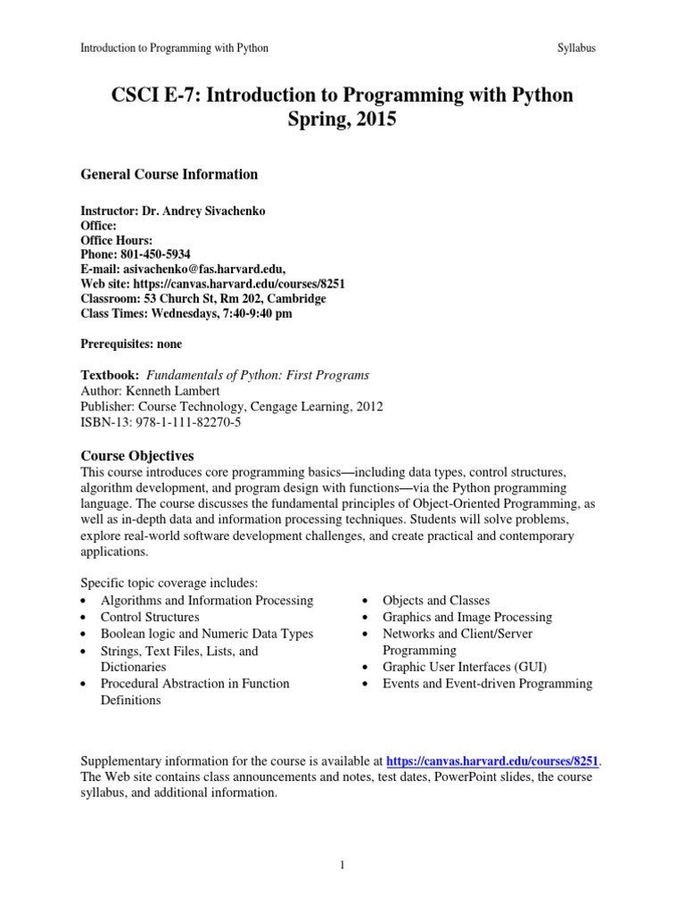 Syllabus Pdf Class Computer Programming String Computer Science