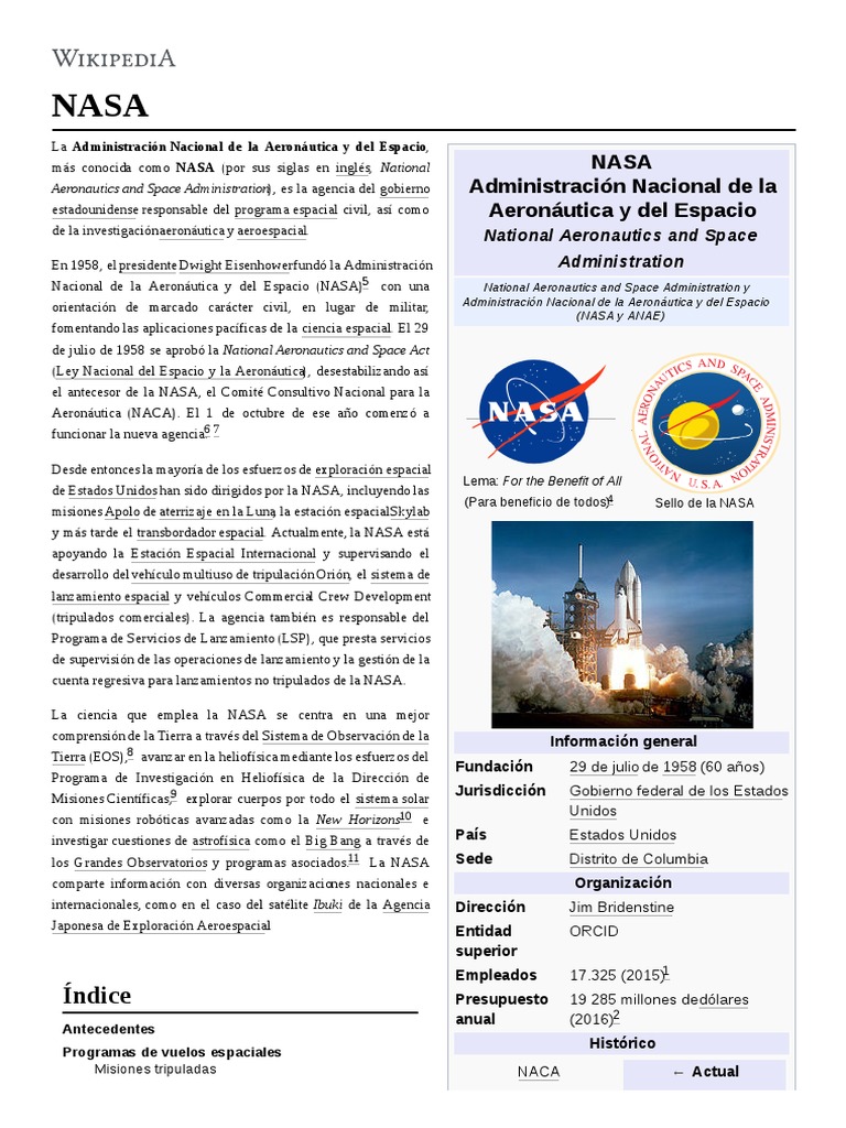 NASA | PDF | Nasa | Estación Espacial Internacional