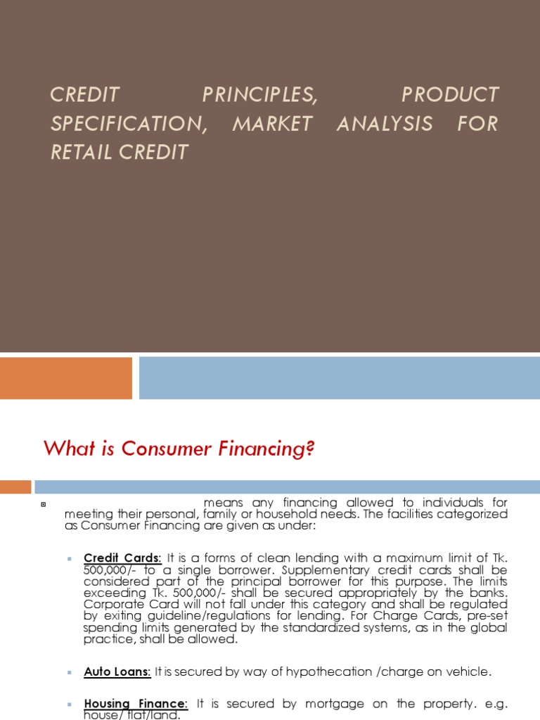 Prudential Guidelines For Retail Banking | PDF | Credit Card | Loans