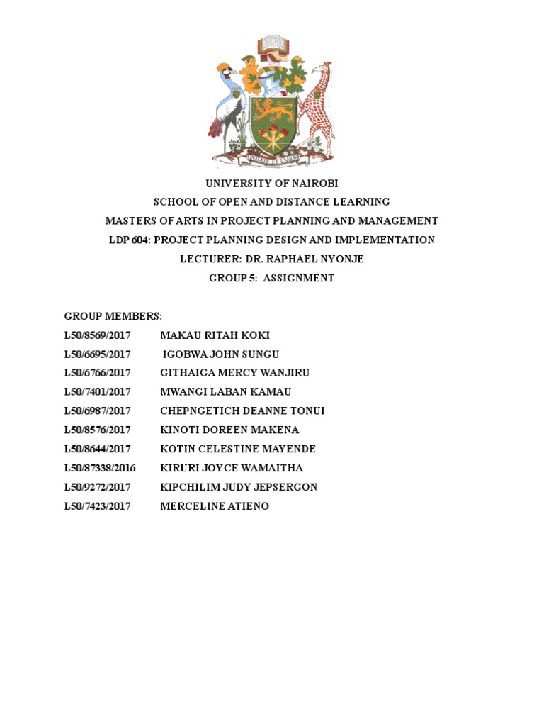 Project Planning Design and Implementation | PDF | Project Management ...