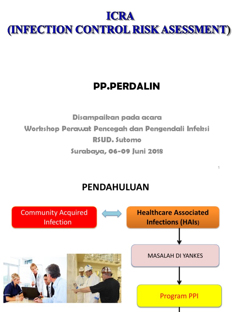 ICRA (INFECTION CONTROL RISK ASSESMENT) Gortap 2018 | PDF