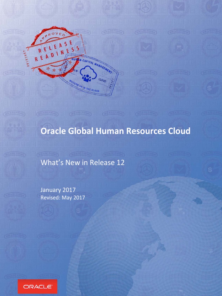New Features of Oracle Fusion Release 12 | PDF | Cloud Computing ...