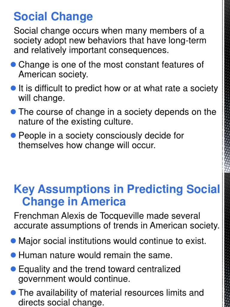 Social Change and Development | Social Movements | Resource