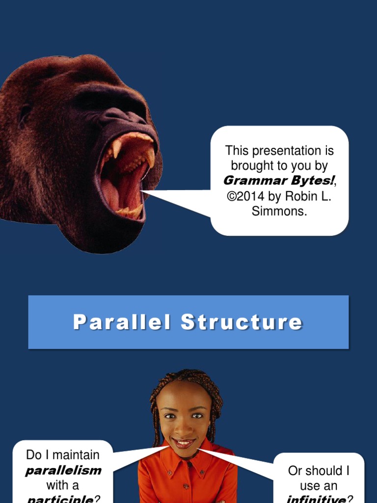 Chompchomp - Parallelism | PDF | Verb | Syntax