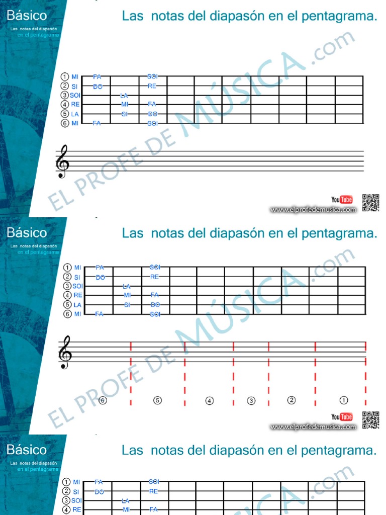 Notas en El Diapason 1 PDF | PDF