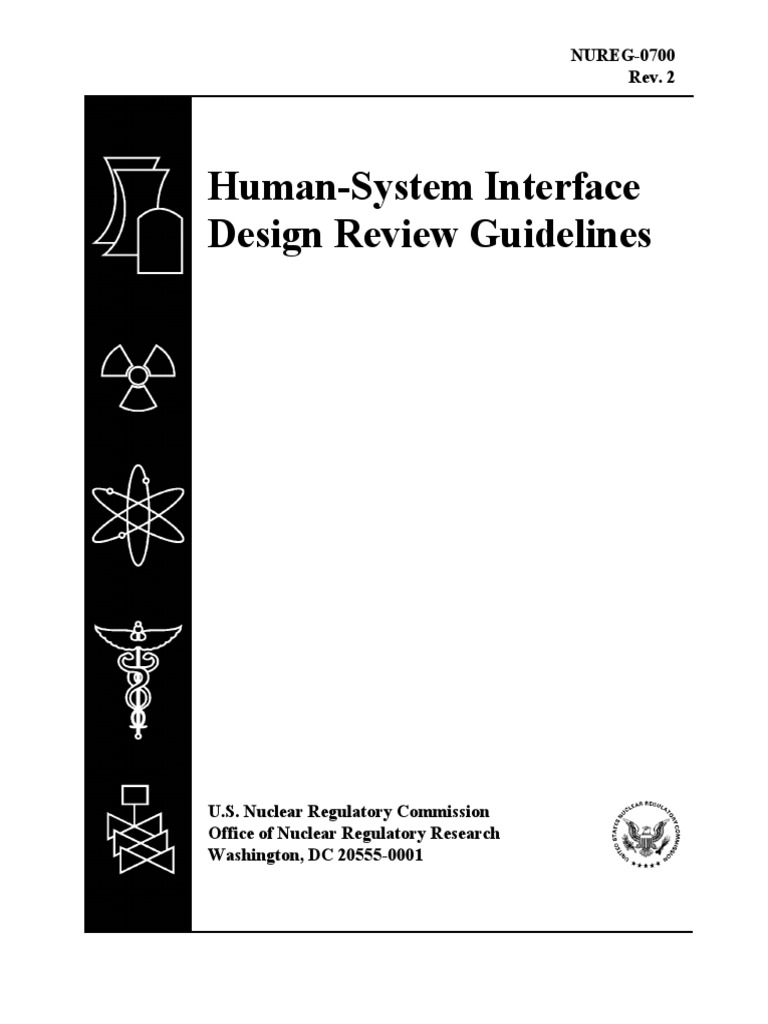 NUREG-0700 Rev2 PDF | PDF | Menu (Computing) | Computing