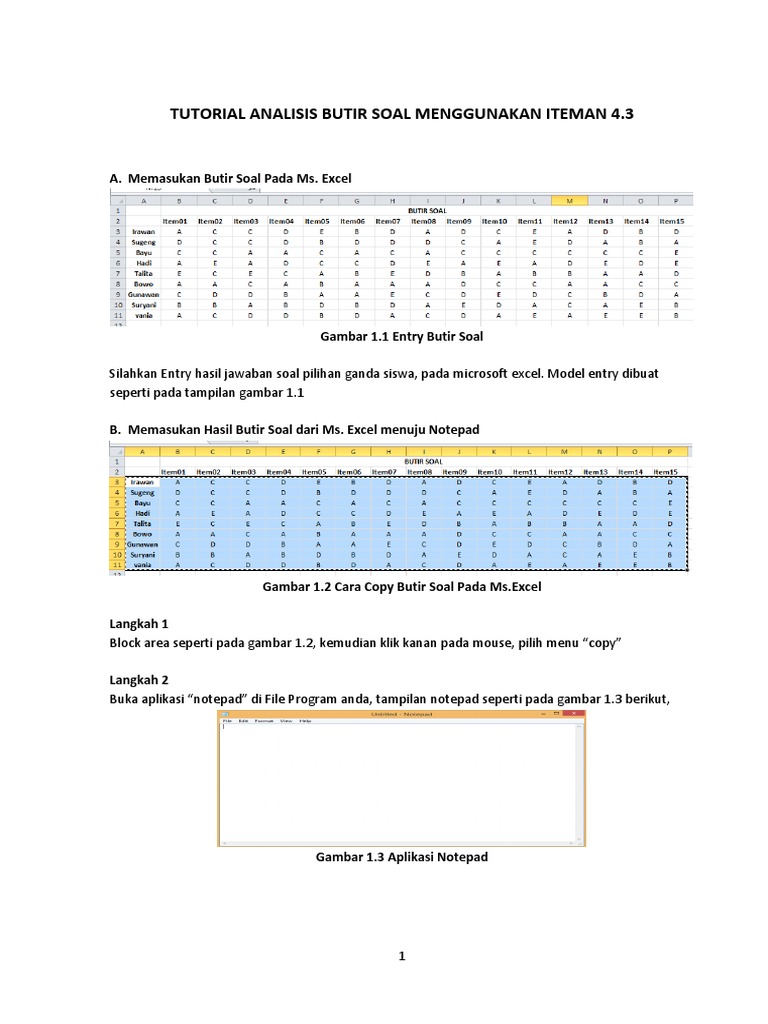 Cara Menggunakan Aplikasi ITEMAN | PDF
