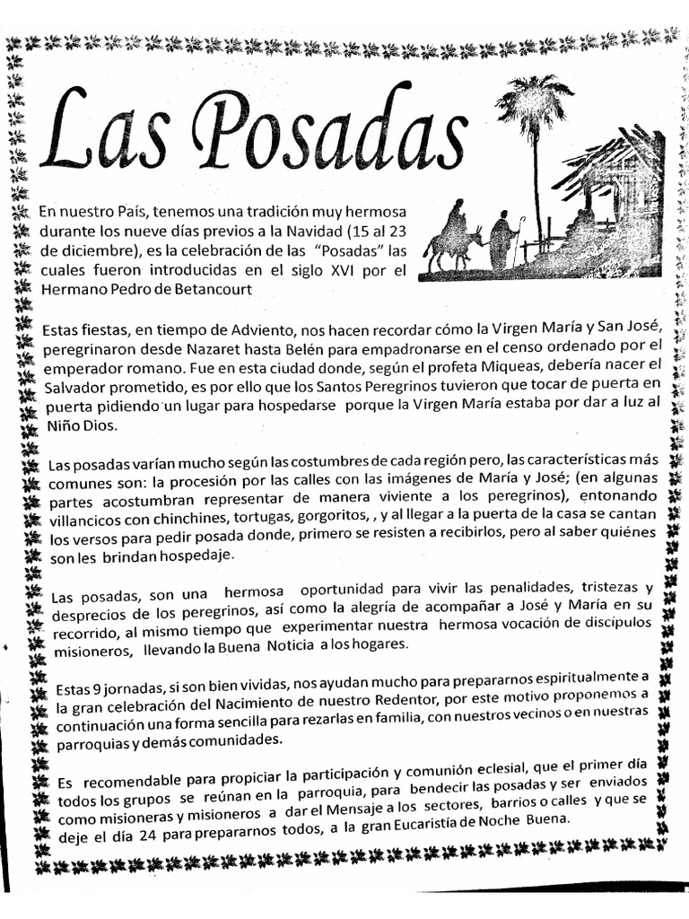 Las Posadas | PDF