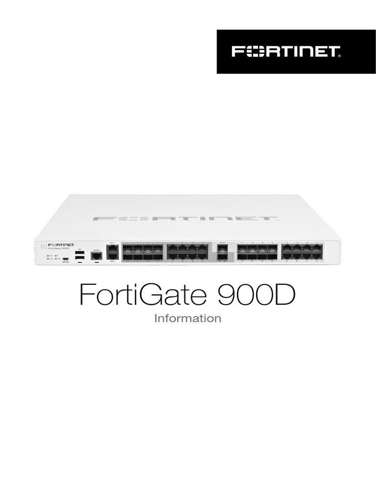FortiGate 900D Supplement | PDF | License | Implied Warranty
