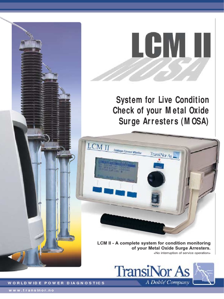 Pocketbook On Condition Monitoring of Lightning Arrester by LCM III ...