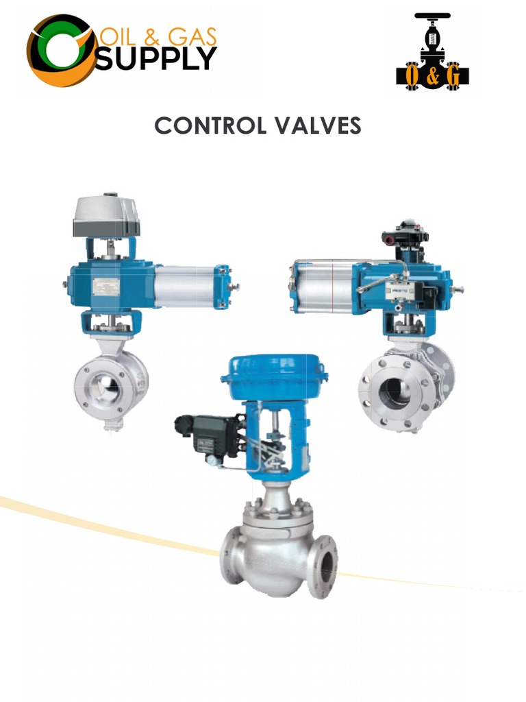 Catalogo Valvulas de Control | PDF | Valve | Actuator