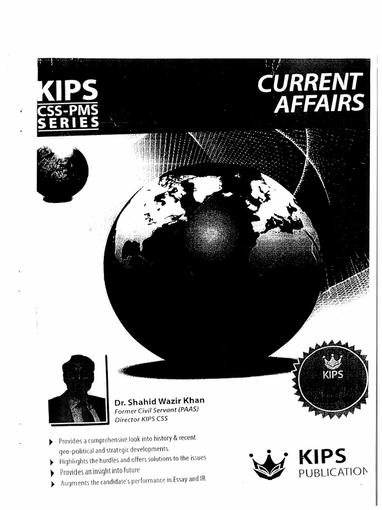 KIPS Current Affairs Book Updated PDF | PDF