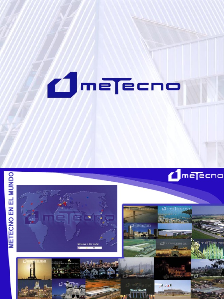 Metecno PDF | PDF | Acero | Química