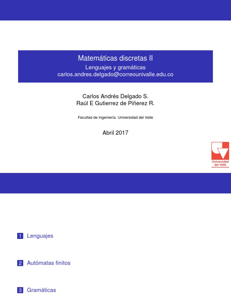 Lengua Jes | PDF | Sintaxis (Lógica) | Metalogica