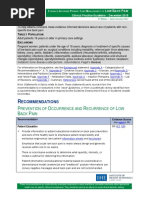 CORE Back Tool for Low Back Pain Management | PDF | Low Back Pain ...