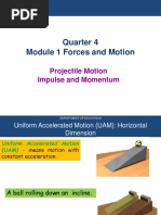 Science Grade 9: Quarter 4 - Module 2 | PDF | Trajectory | Projectiles