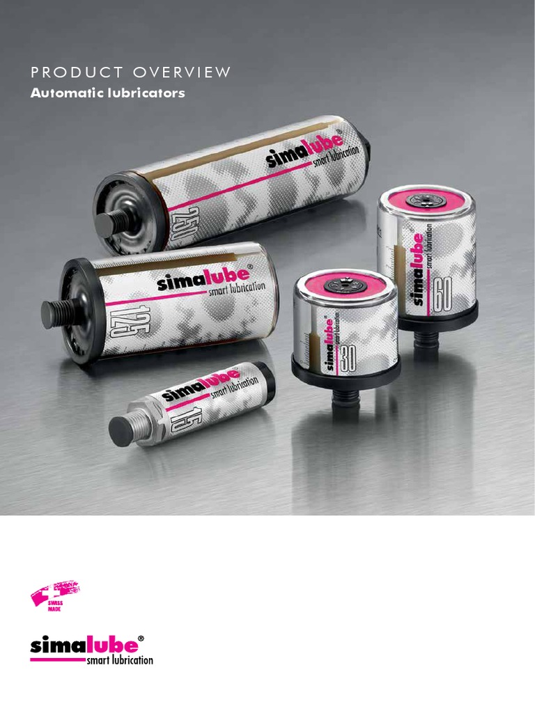 SIMALUBE - Automatic Lubrication System - General Brochure (ENG) | PDF ...