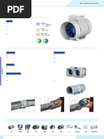 TSK II Series In-Line Duct Fans | PDF | Mechanical Fan | Duct (Flow)