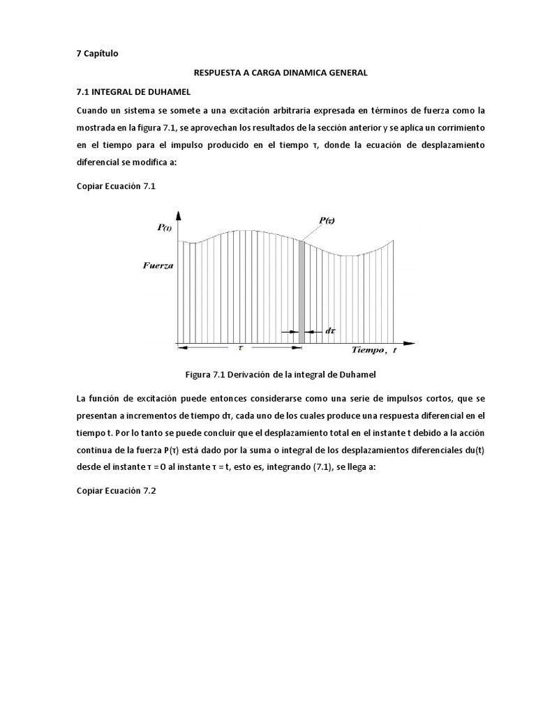 Integral de Duhamel | Integral | Ecuaciones