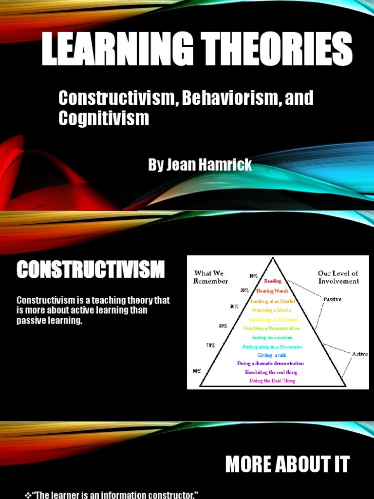 Learning Theories | PDF | Constructivism (Philosophy Of Education ...