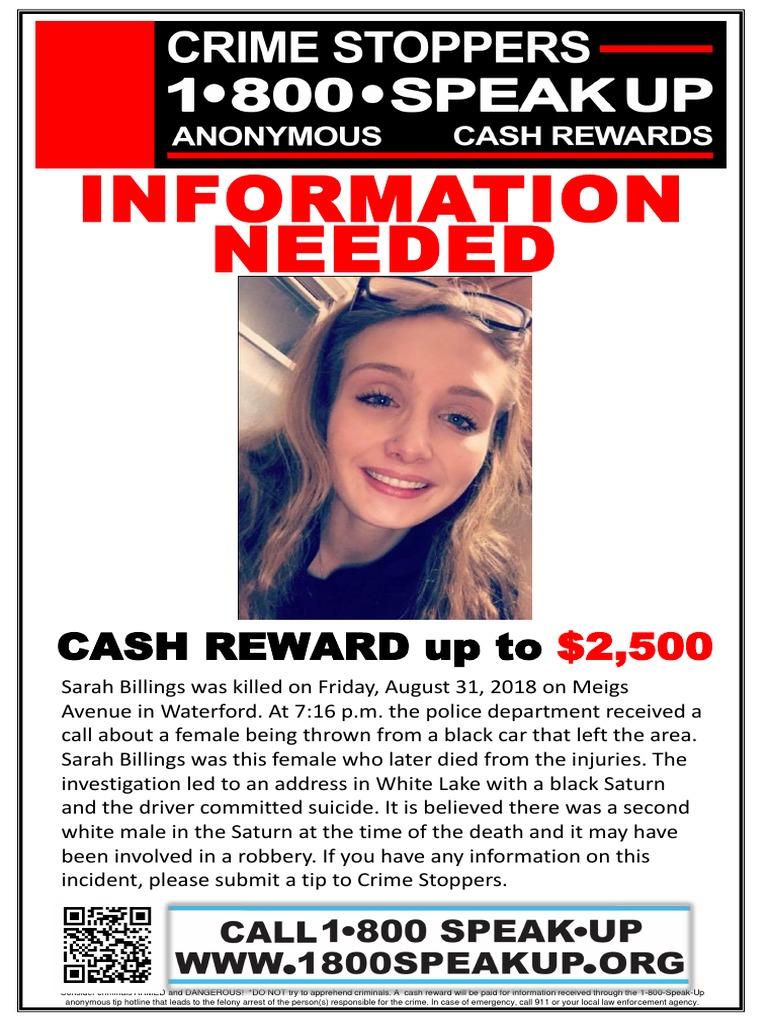 Sarah Billings - 11 X 17 Poster | PDF