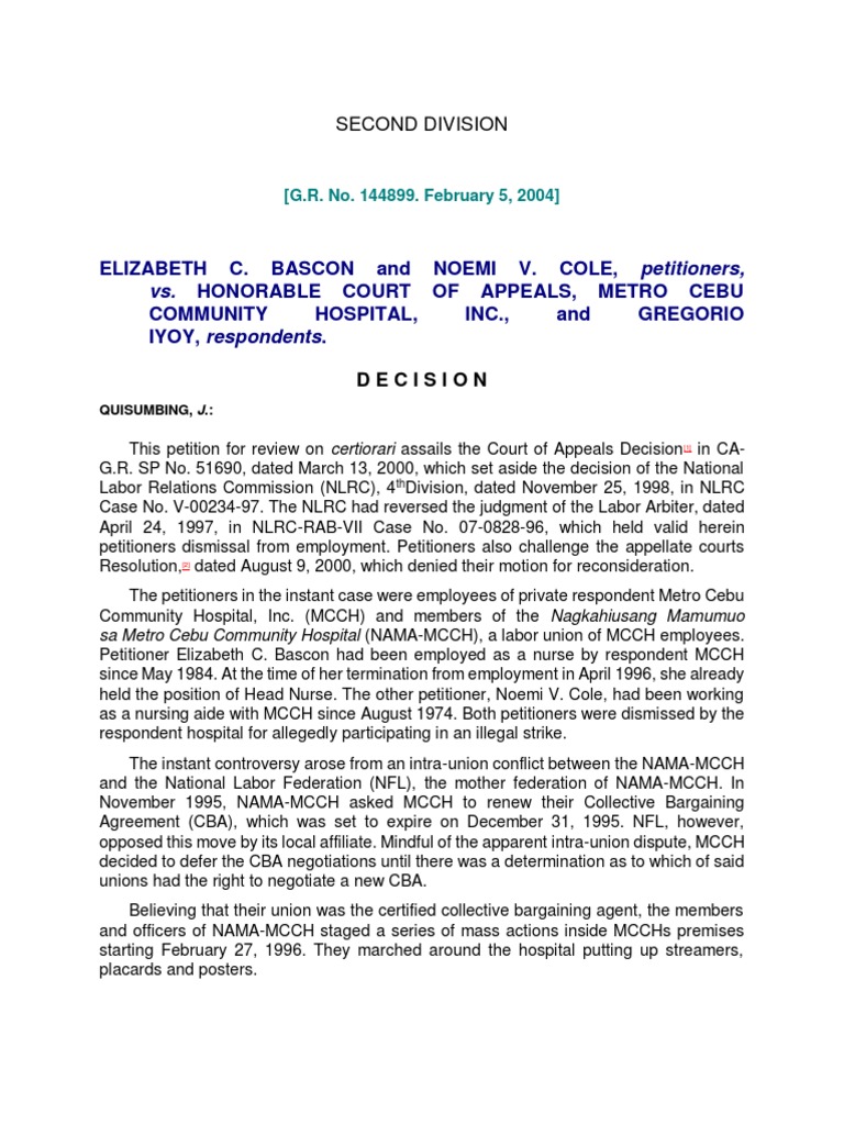 Bascon vs. CA | Download Free PDF | Injunction | Certiorari