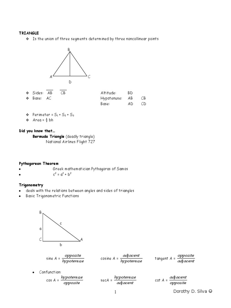 1 Physics1 | PDF | Triangle | Euclidean Vector