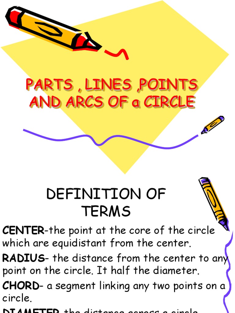 Circles - Angles - Segments | PDF | Circle | Perpendicular