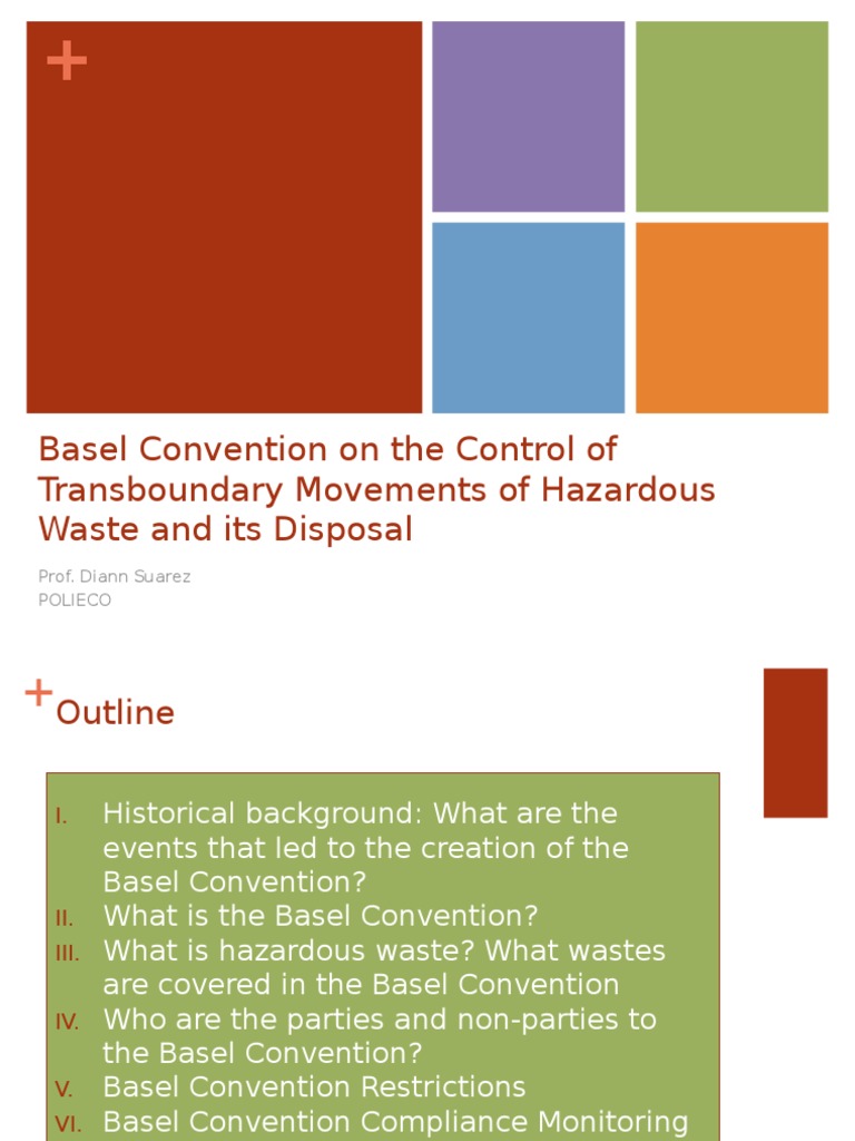 Overview of the Basel Convention | PDF | Waste | Pollution
