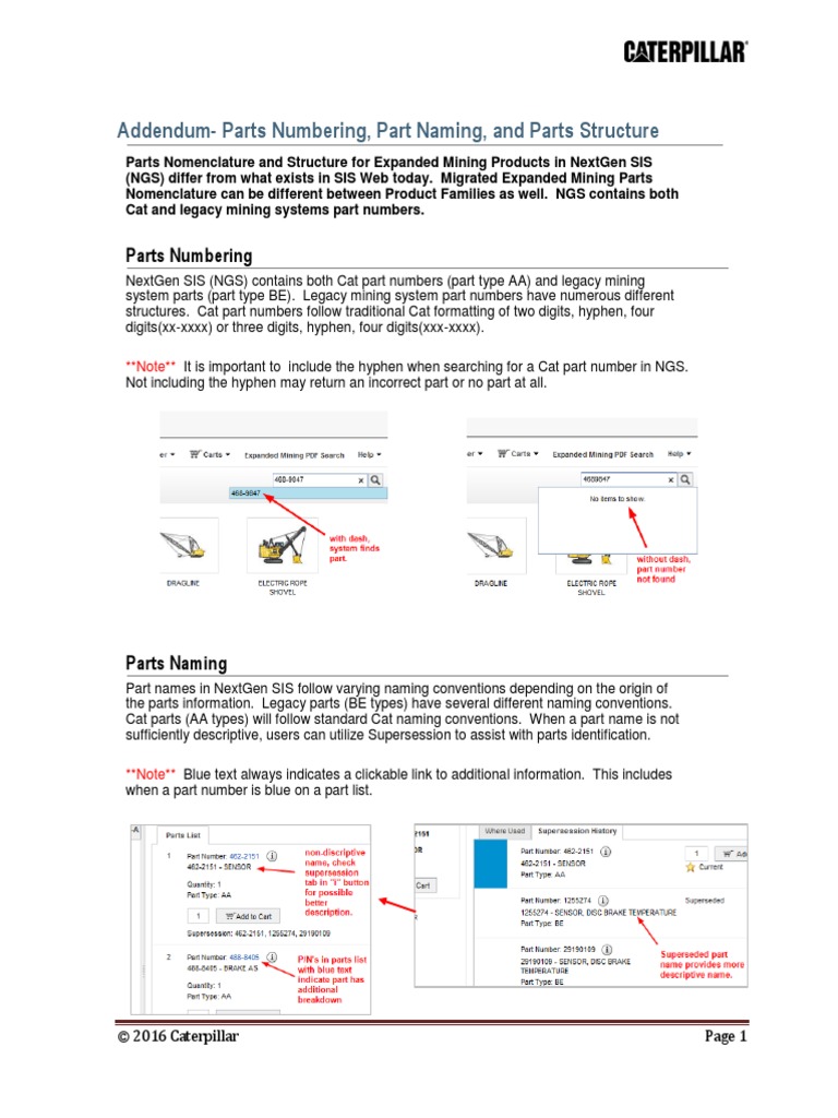 Addendum - Part Numbering Part Naming and Stru | PDF | World Wide Web ...