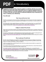 Academic Word List 4 | PDF