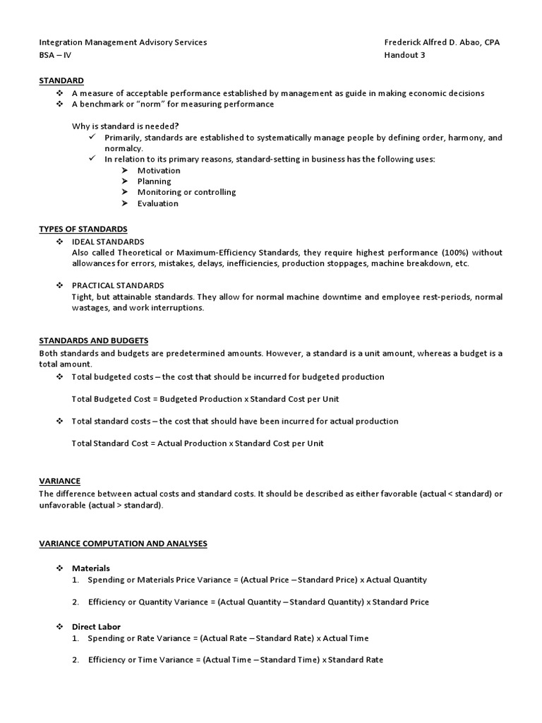 Handout-3 MAS | Download Free PDF | Labour Economics | Cost