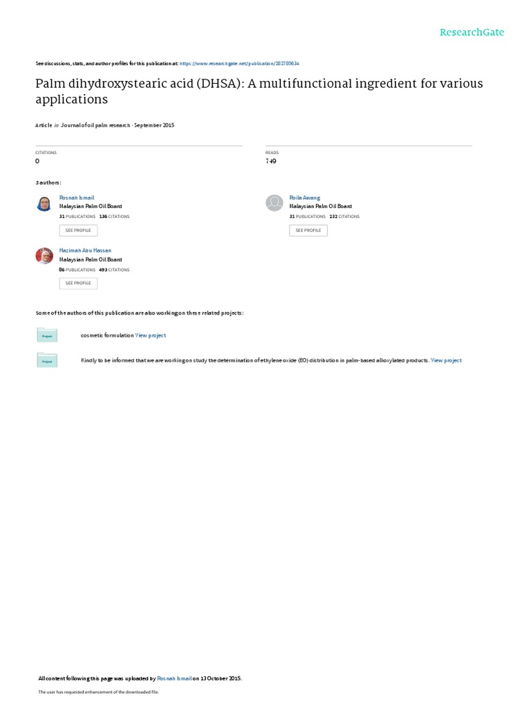 Cosmetic Formulation of Skin Care Products | PDF | Sodium Hydroxide ...
