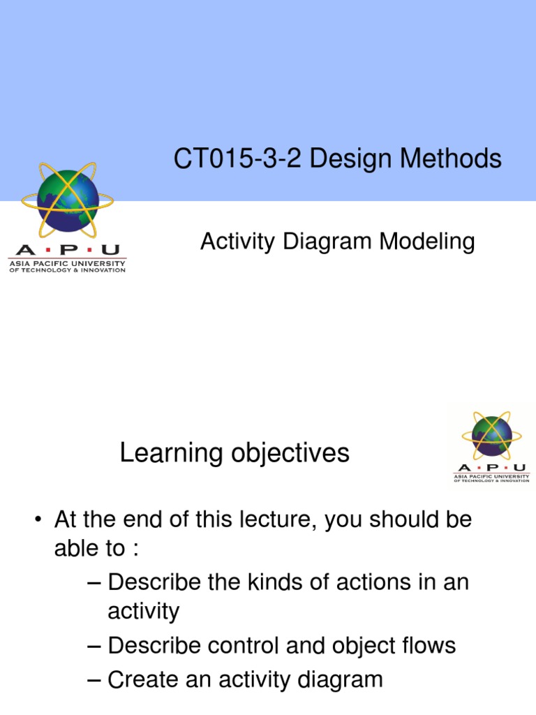 8 - Activity Diagram Modelling | PDF | Object (Computer Science ...