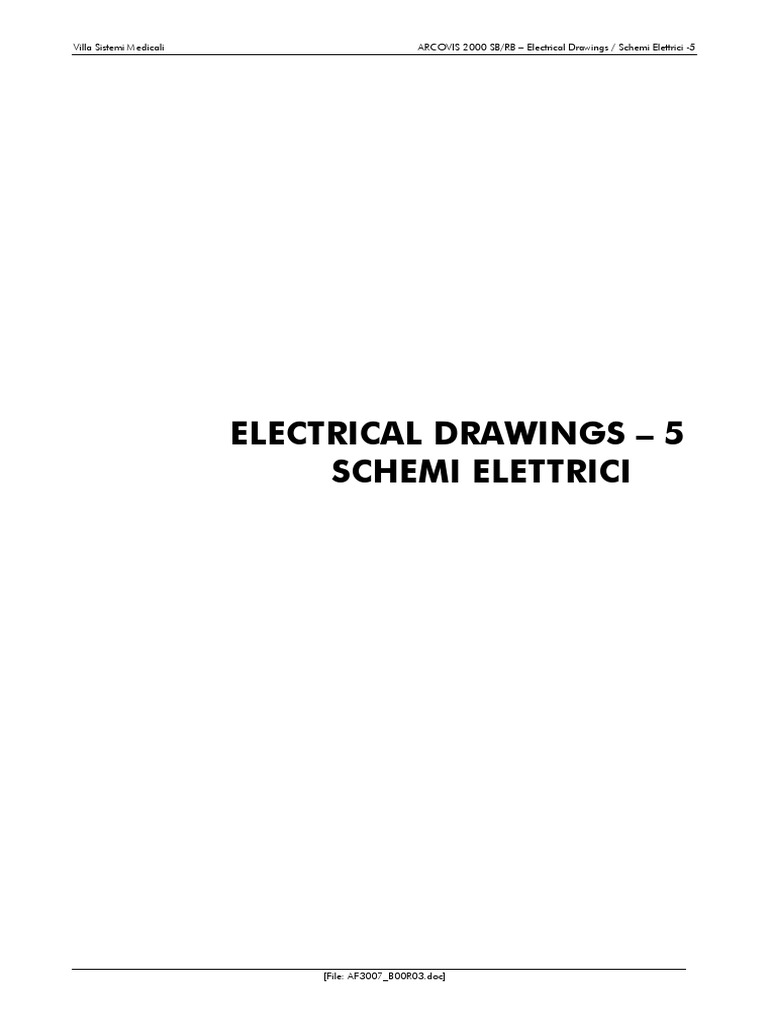 Chapter 5 - Electrical Drawings | PDF | Power Inverter | Electrical ...