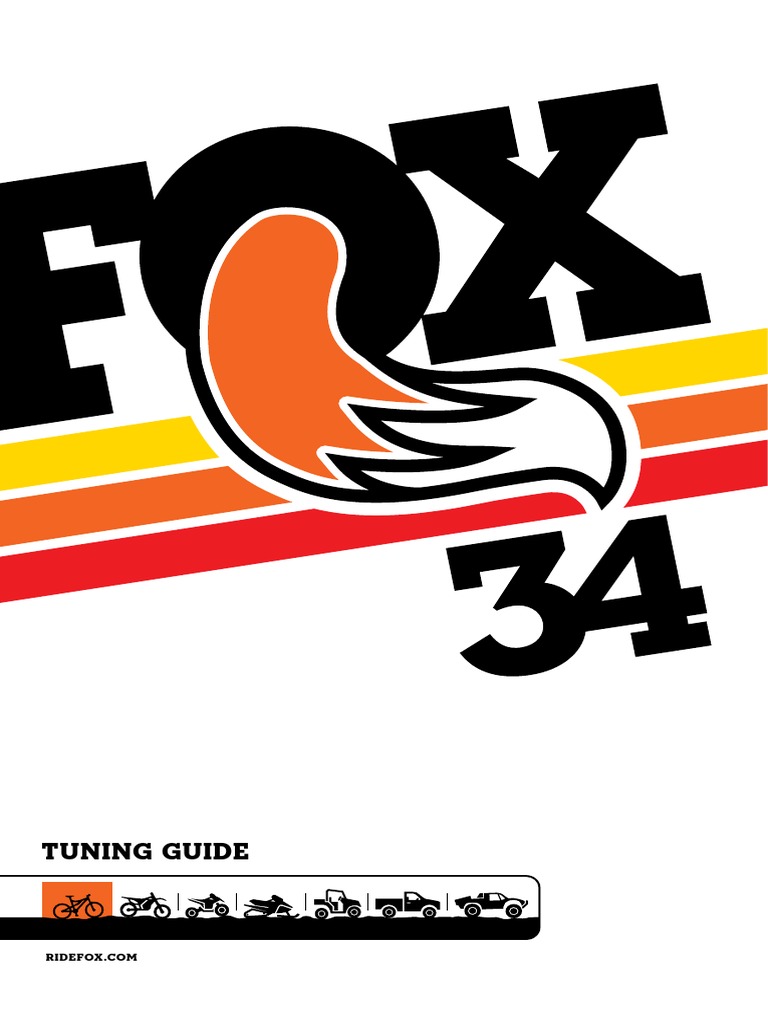 TUNING GUIDE FOR FOX SUSPENSION FORK SAG AND REBOUND SETTINGS | PDF ...