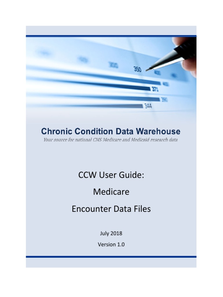 CCW Medicare Encounter Data User Guide | PDF | Medicare (United States ...