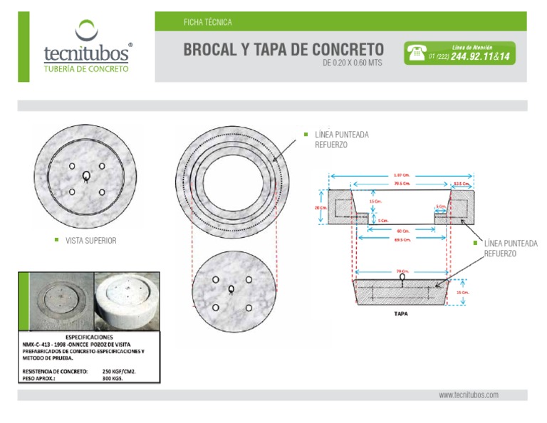 Brocales Concreto Mexico PDF | PDF