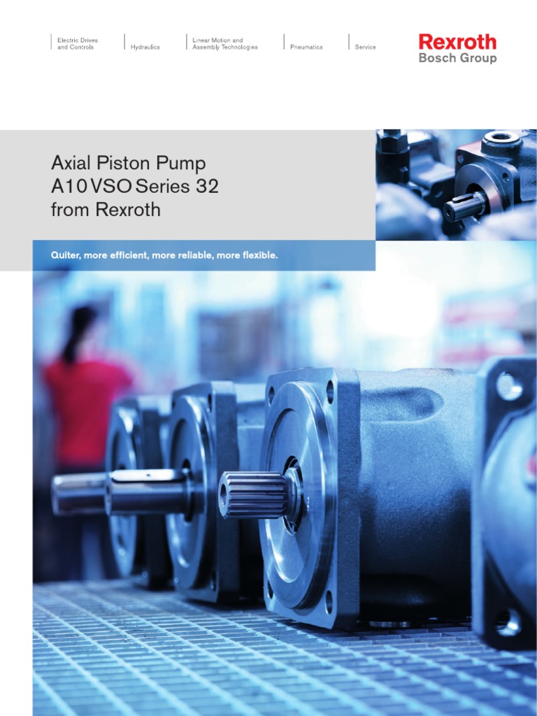 Bosch Rexroth Axial Piston Pump Catalog | PDF | Pump | Mechanical ...