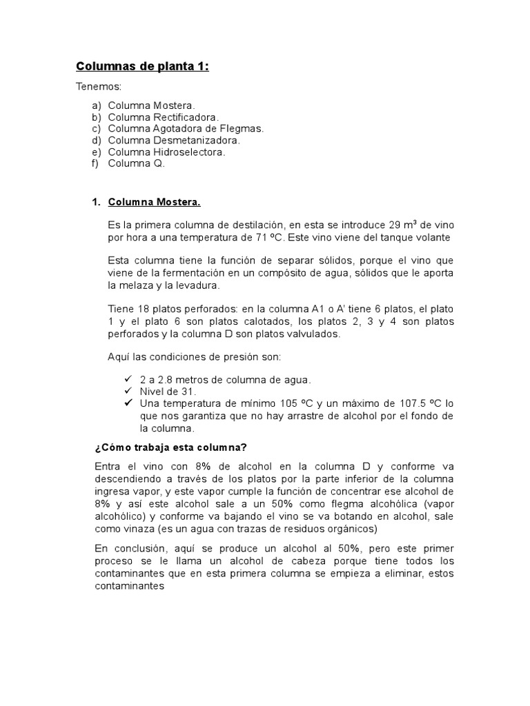 Columnas de Planta 1 | PDF