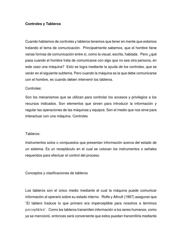 Tablas Ergonomia | PDF | Factores humanos y ergonomía | Información