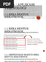 RBT T.3 Contoh Projek Mekatronik | PDF