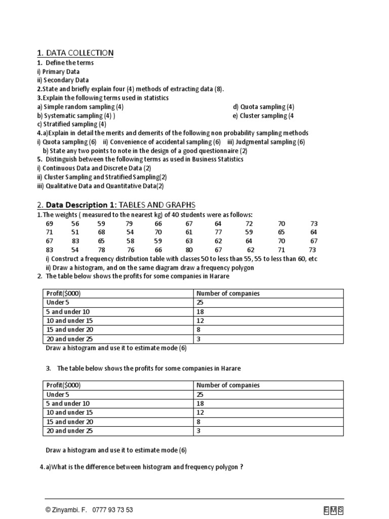 QT Past Exam Question Papers. Topic by Topic | PDF | Price Indices ...