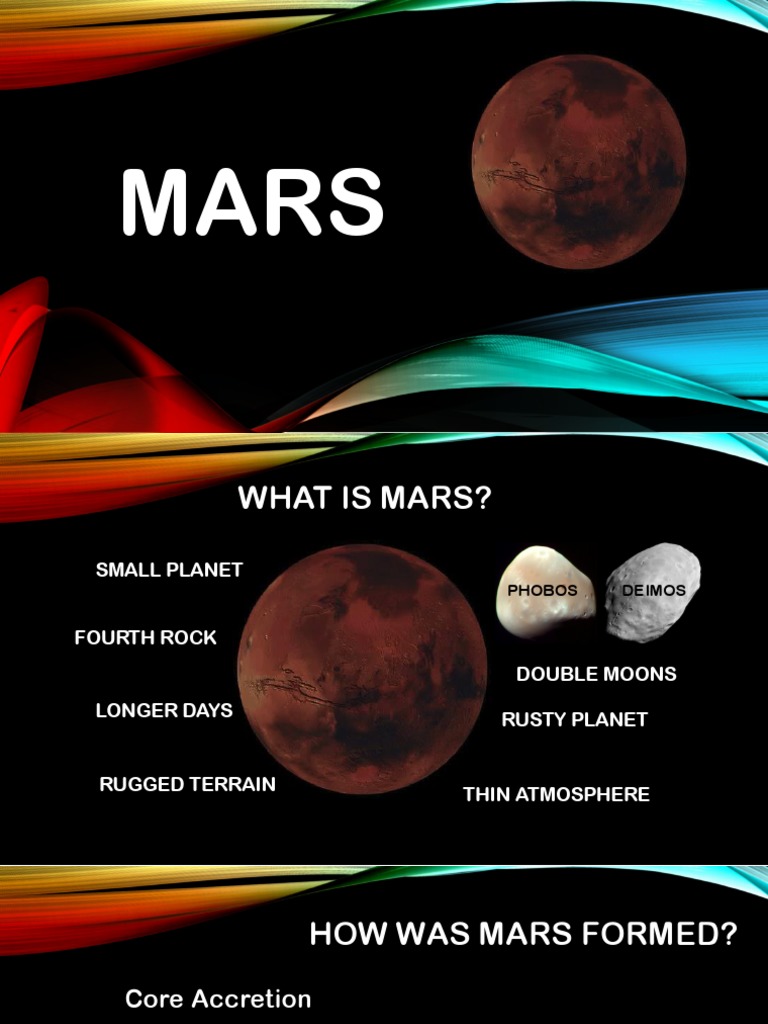Mars Presentation | PDF | Mars | Planets