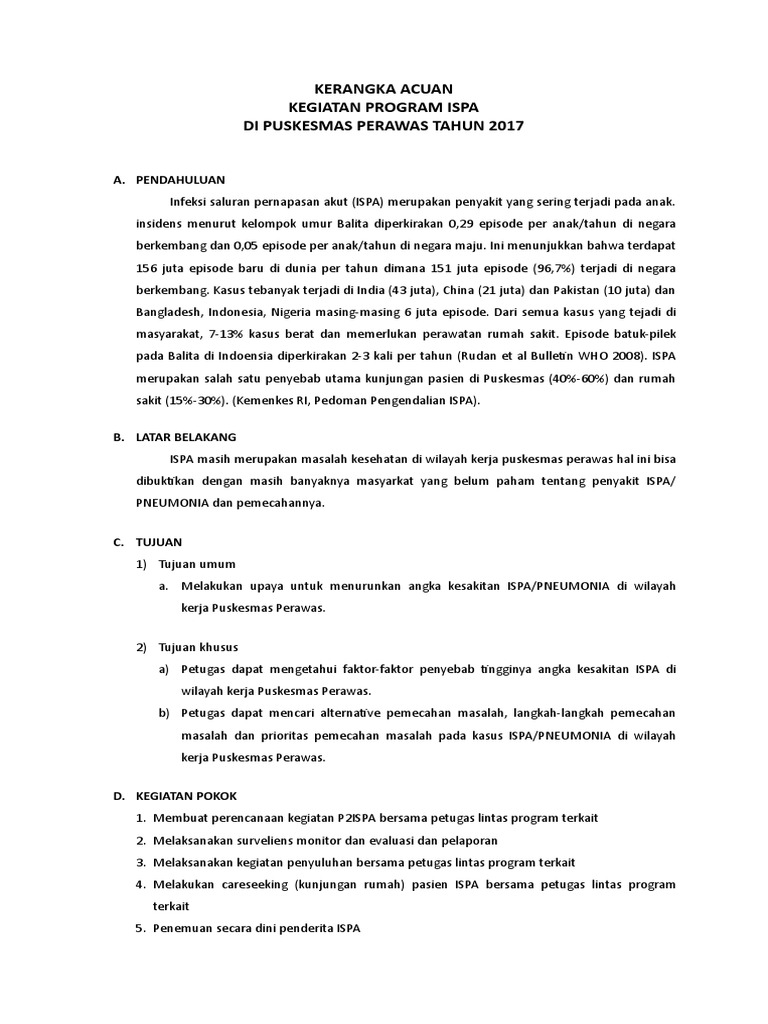 Kak Program Ispa | PDF