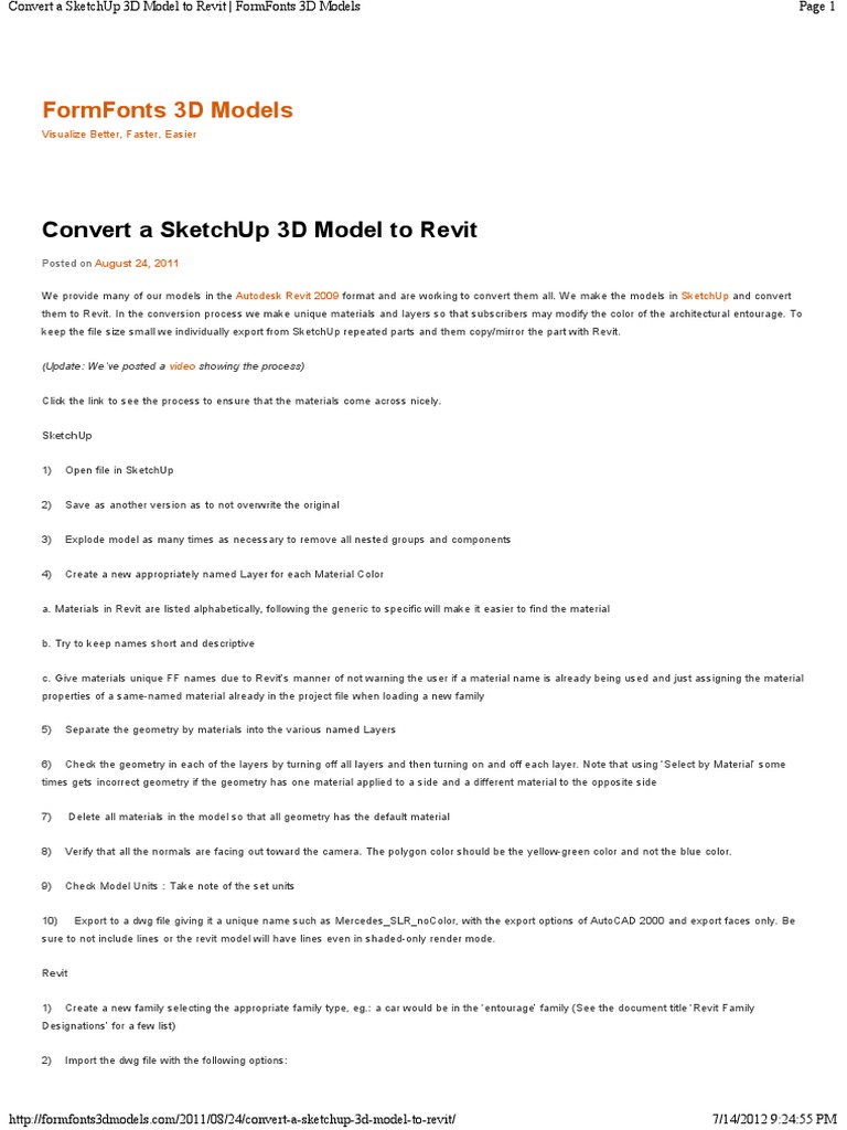 Aletar | PDF | Autodesk Revit | Sketch Up