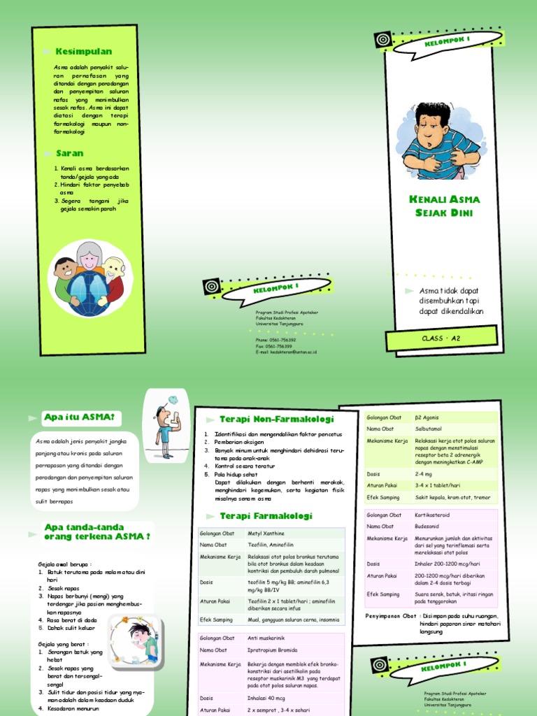 Leaflet Asma | PDF